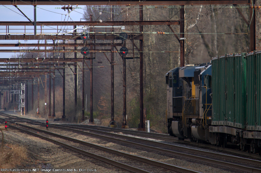 Q702-06 Pulls up to CP Wood